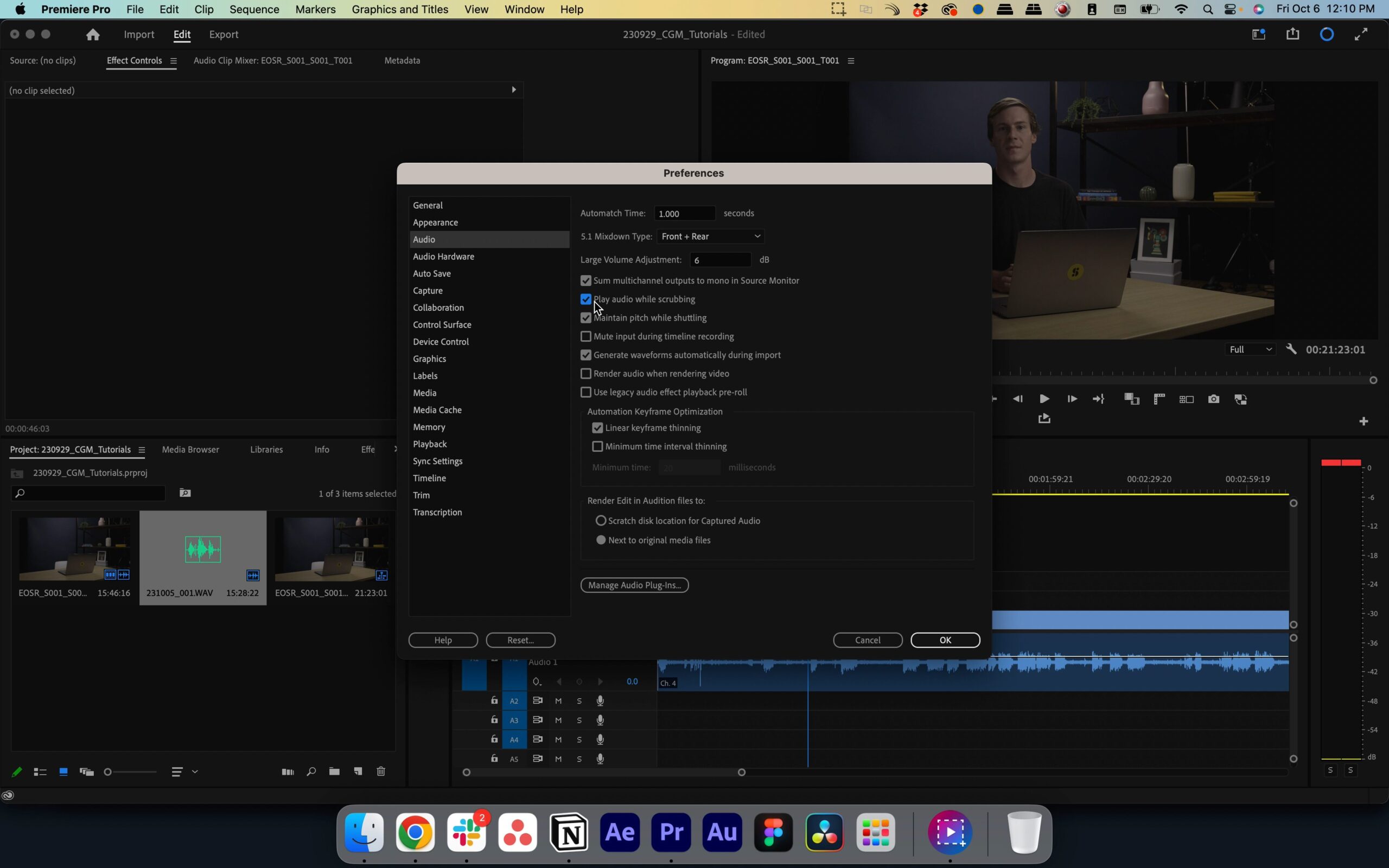 How to sync audio and video in Premiere Pro - Storyblocks