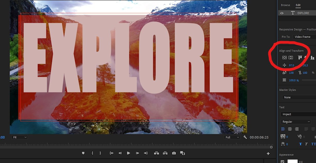How to put video inside text using Premiere Pro - Storyblocks