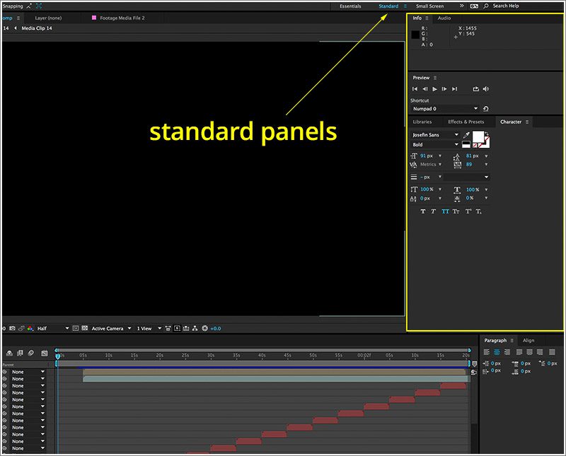 Learn After Effects: The Program Menus - Storyblocks