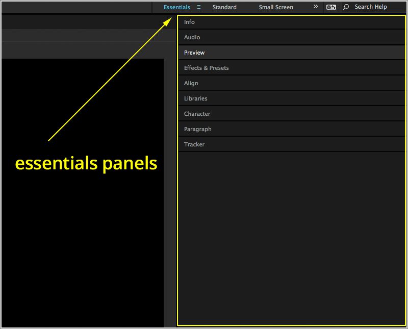 Learn After Effects: The Program Menus - Storyblocks