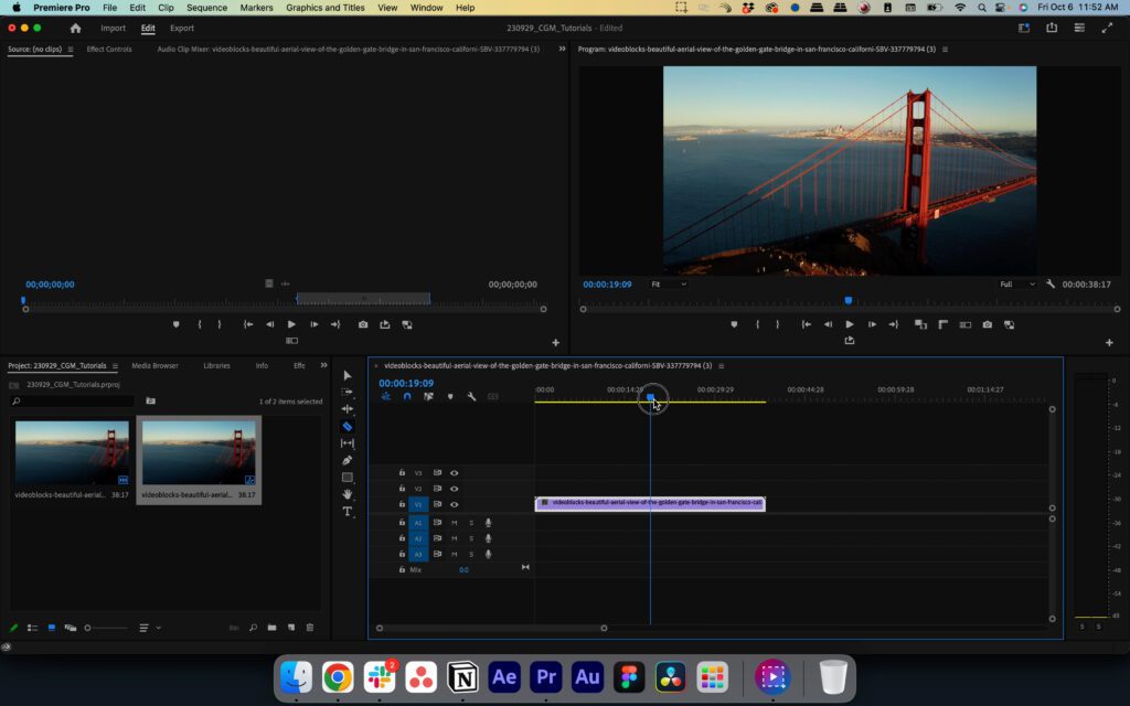 How to split a clip in Premiere Pro - Storyblocks