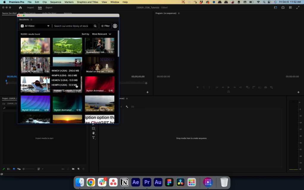 How to split a clip in Premiere Pro - Storyblocks