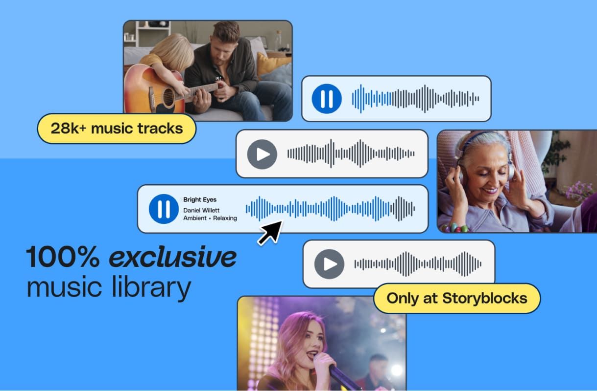 The Storyblocks music library is now 100% exclusive - Storyblocks