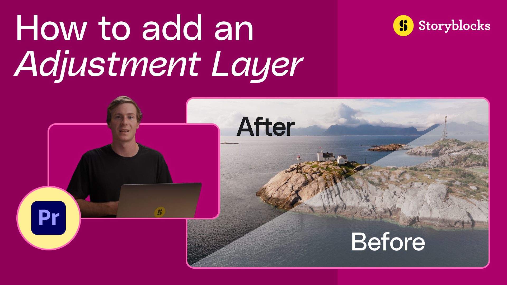 How to add an adjustment layer in Premiere Pro - Storyblocks