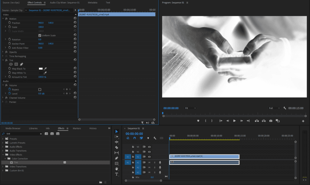 How to create the Invert Effect in Adobe Premiere Pro - Storyblocks