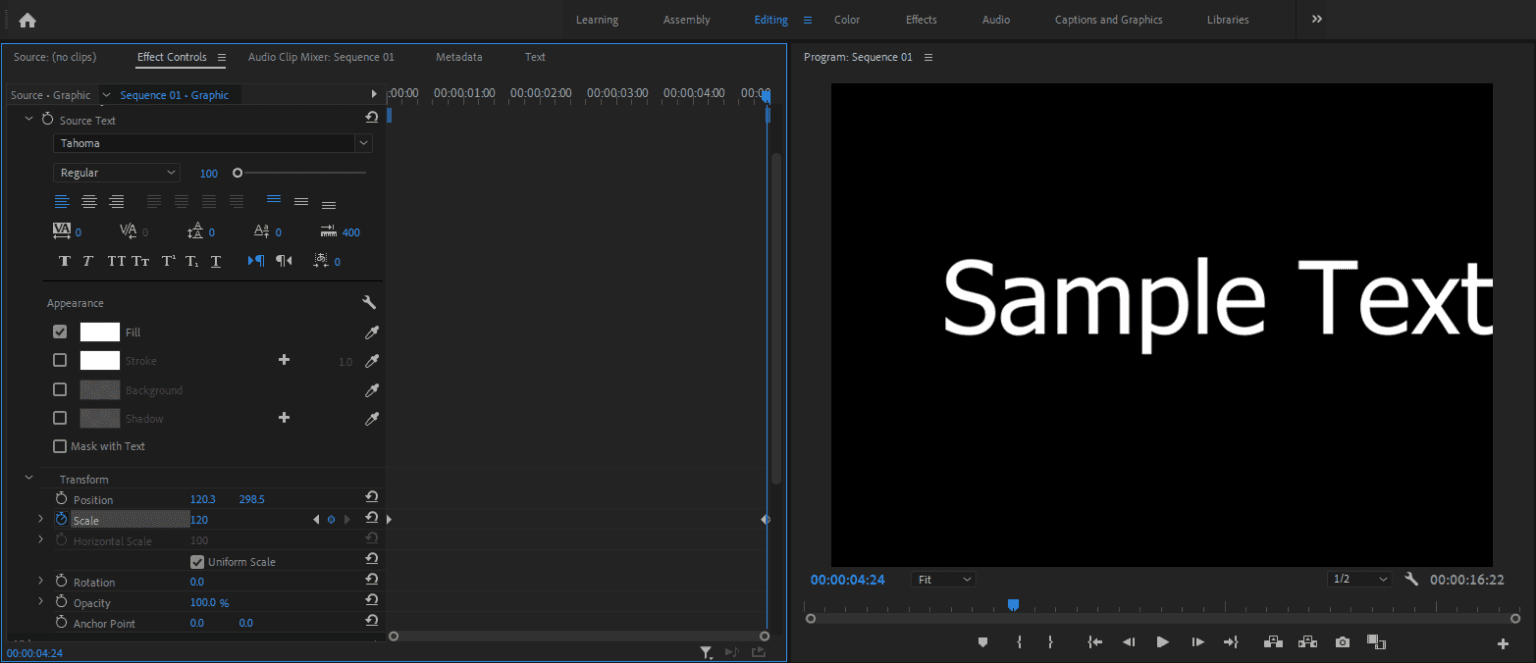 Premiere Pro Tutorial: How to Add and Create Text Effects