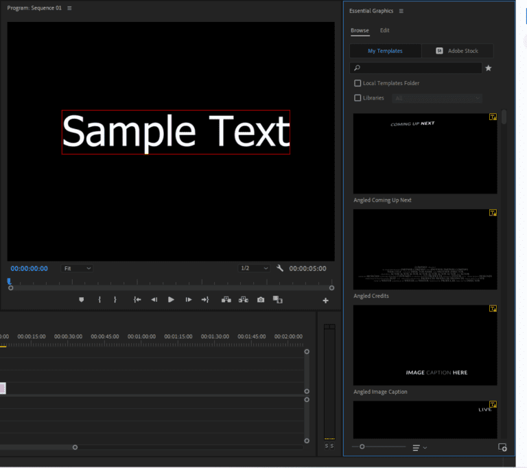 Premiere Pro Tutorial: How to Add and Create Text Effects