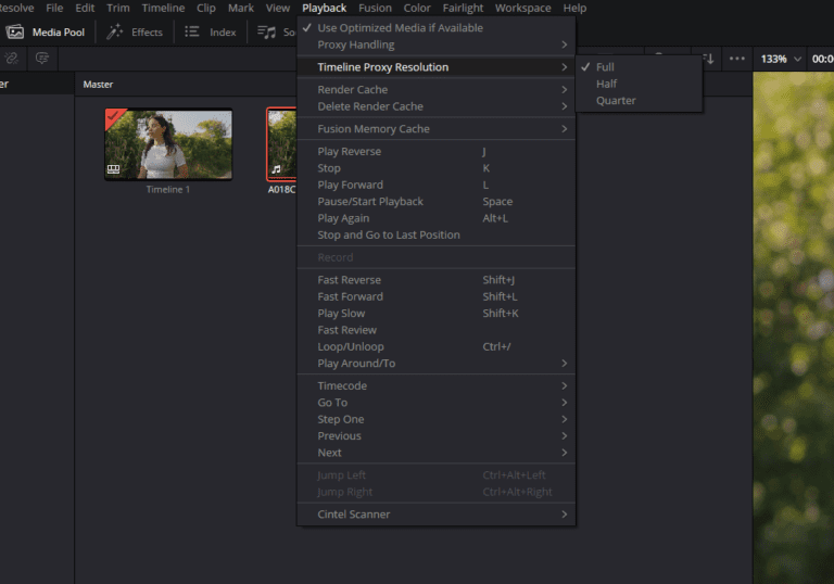 7 steps to fix laggy playback in DaVinci Resolve - Storyblocks