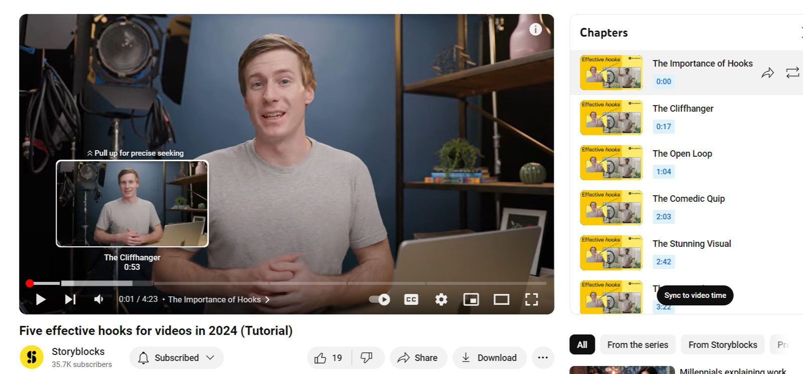 How to add chapters to your YouTube videos - Storyblocks