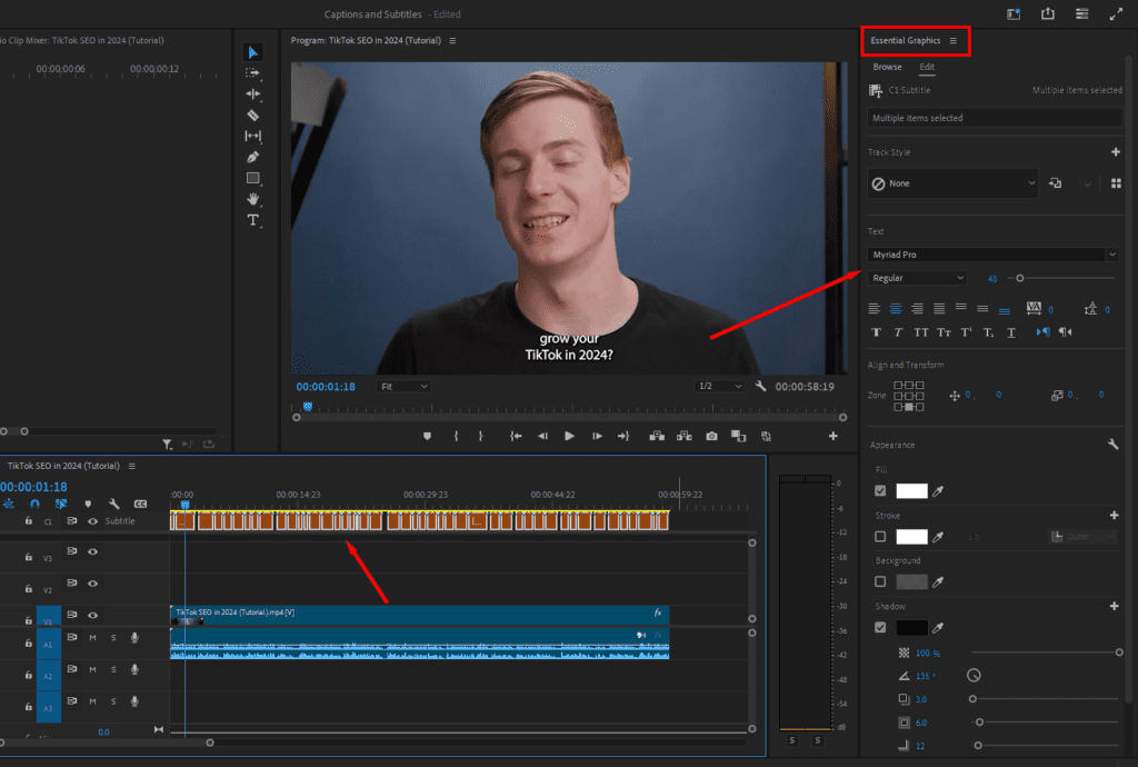 How to add captions or subtitles in Premiere Pro - Storyblocks