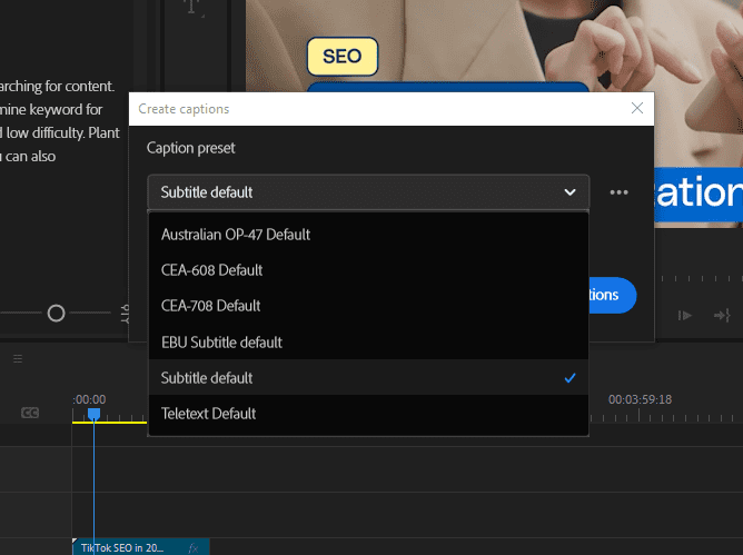 How to add captions or subtitles in Premiere Pro - Storyblocks