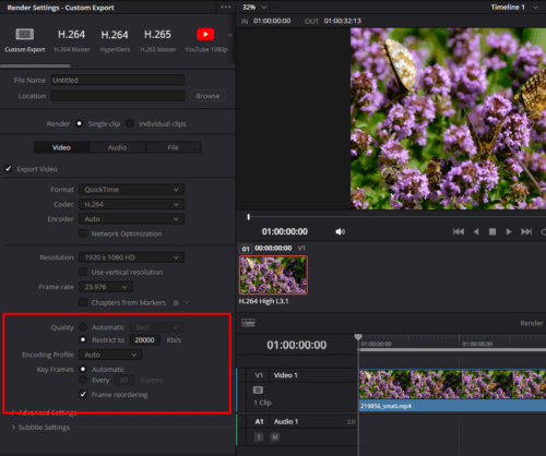 How to export video from DaVinci Resolve - Storyblocks