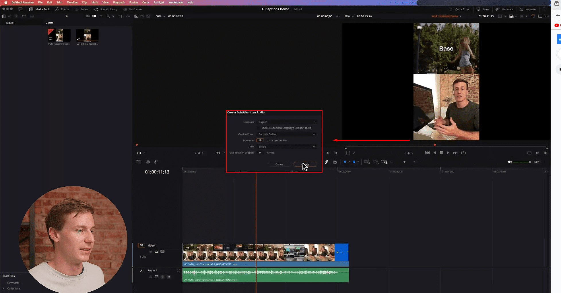 How to add subtitles in DaVinci Resolve - Storyblocks