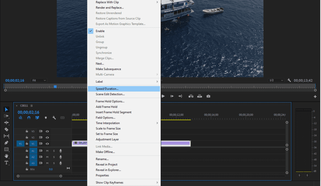 How to speed up video in Premiere Pro - Storyblocks