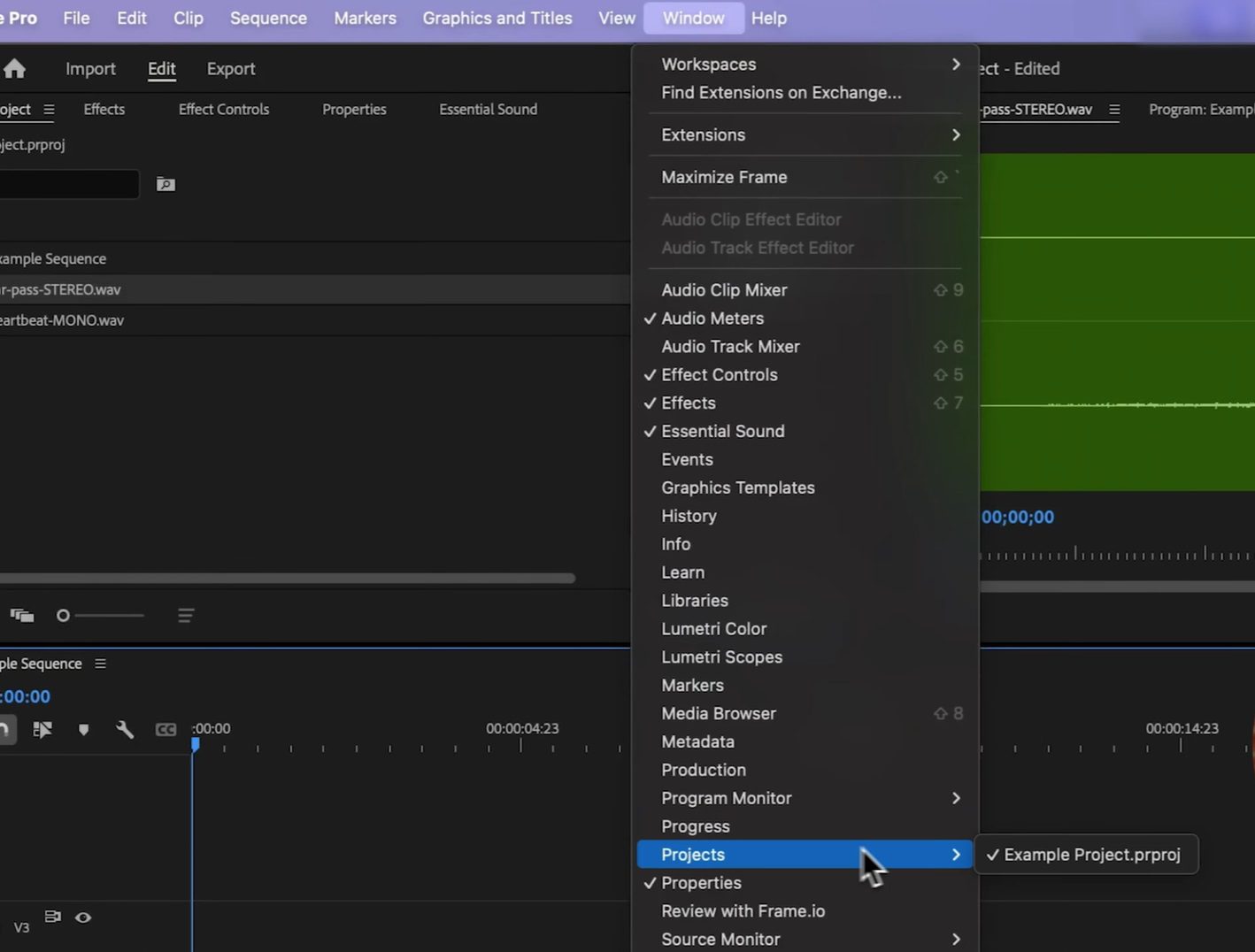 Converting stereo tracks to dual mono in Premiere Pro - Storyblocks