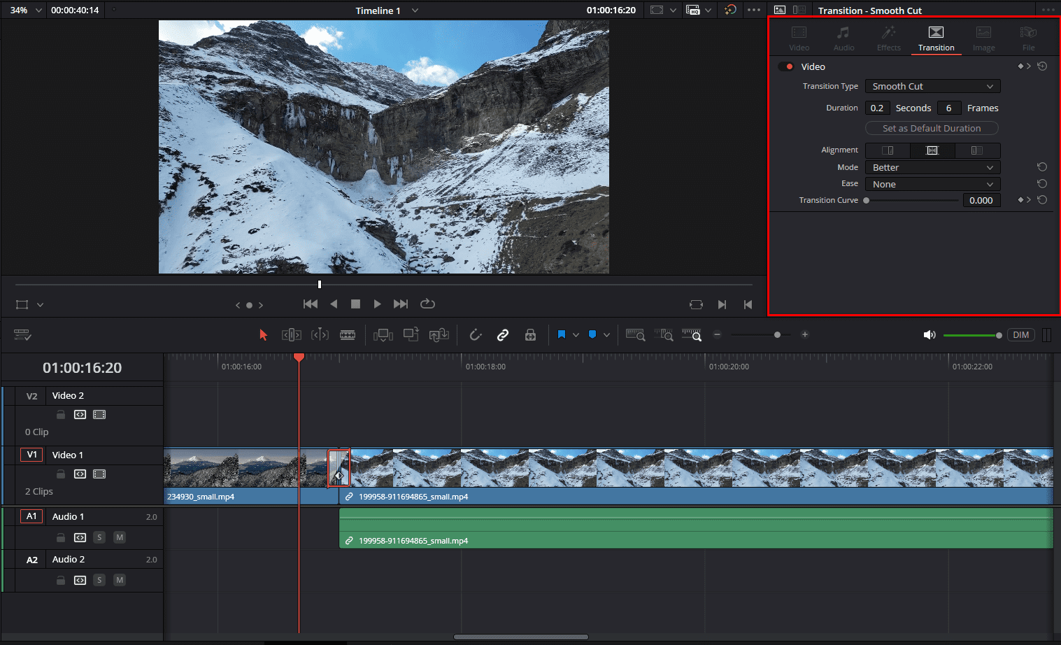 How to add transitions in DaVinci Resolve - Storyblocks