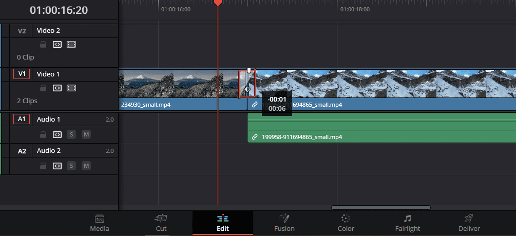 How to add transitions in DaVinci Resolve - Storyblocks