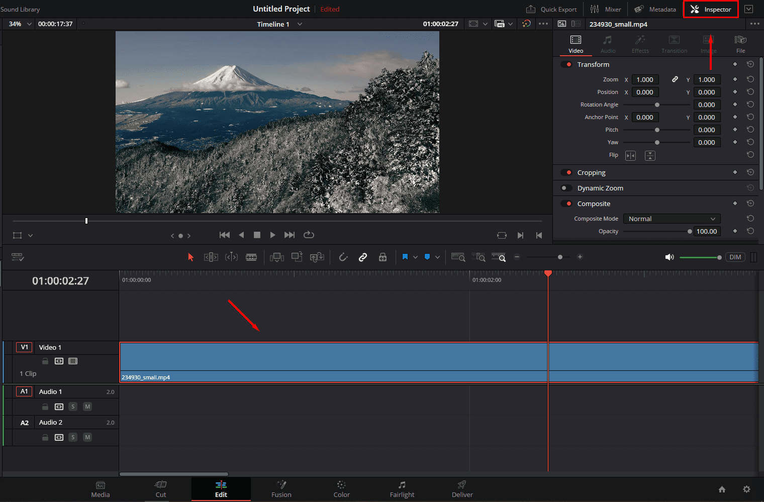 How to zoom in DaVinci Resolve - Storyblocks