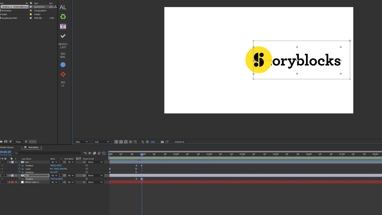 How to animate a logo in After Effects - Storyblocks
