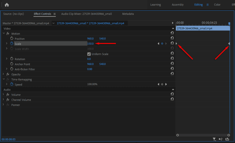 How to use keyframes in Premiere Pro - Storyblocks