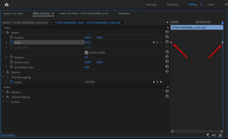 How to use keyframes in Premiere Pro - Storyblocks
