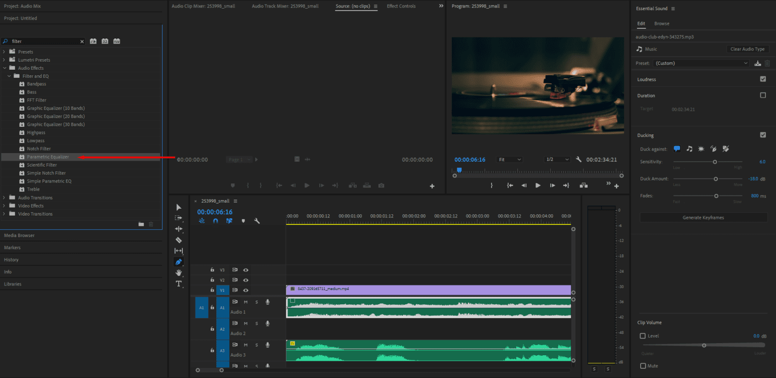 How to balance audio in Premiere Pro - Storyblocks
