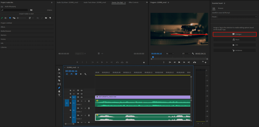 How to balance audio in Premiere Pro - Storyblocks