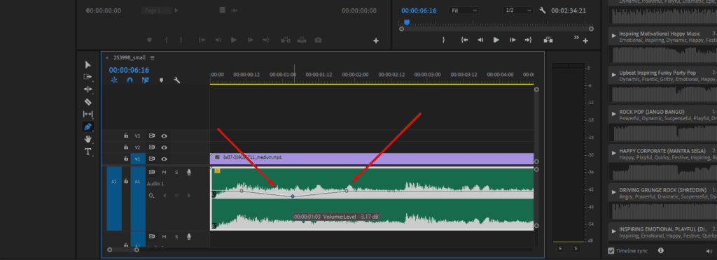 How to balance audio in Premiere Pro - Storyblocks