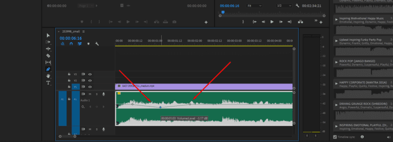 How to balance audio in Premiere Pro - Storyblocks