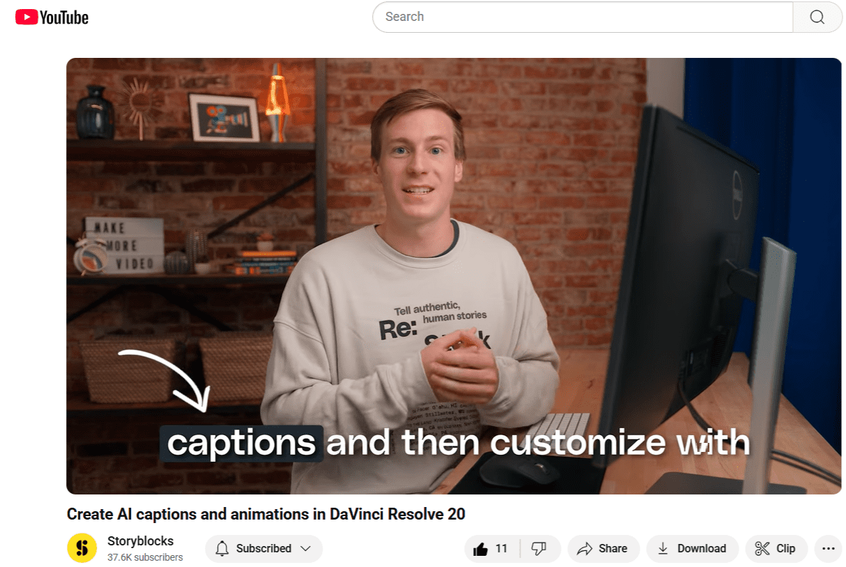 Why not adding captions is hurting your video engagement - Storyblocks