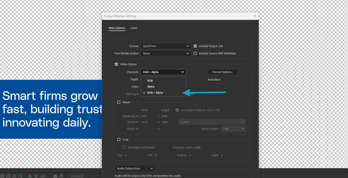 How to create and export alpha channels - Storyblocks