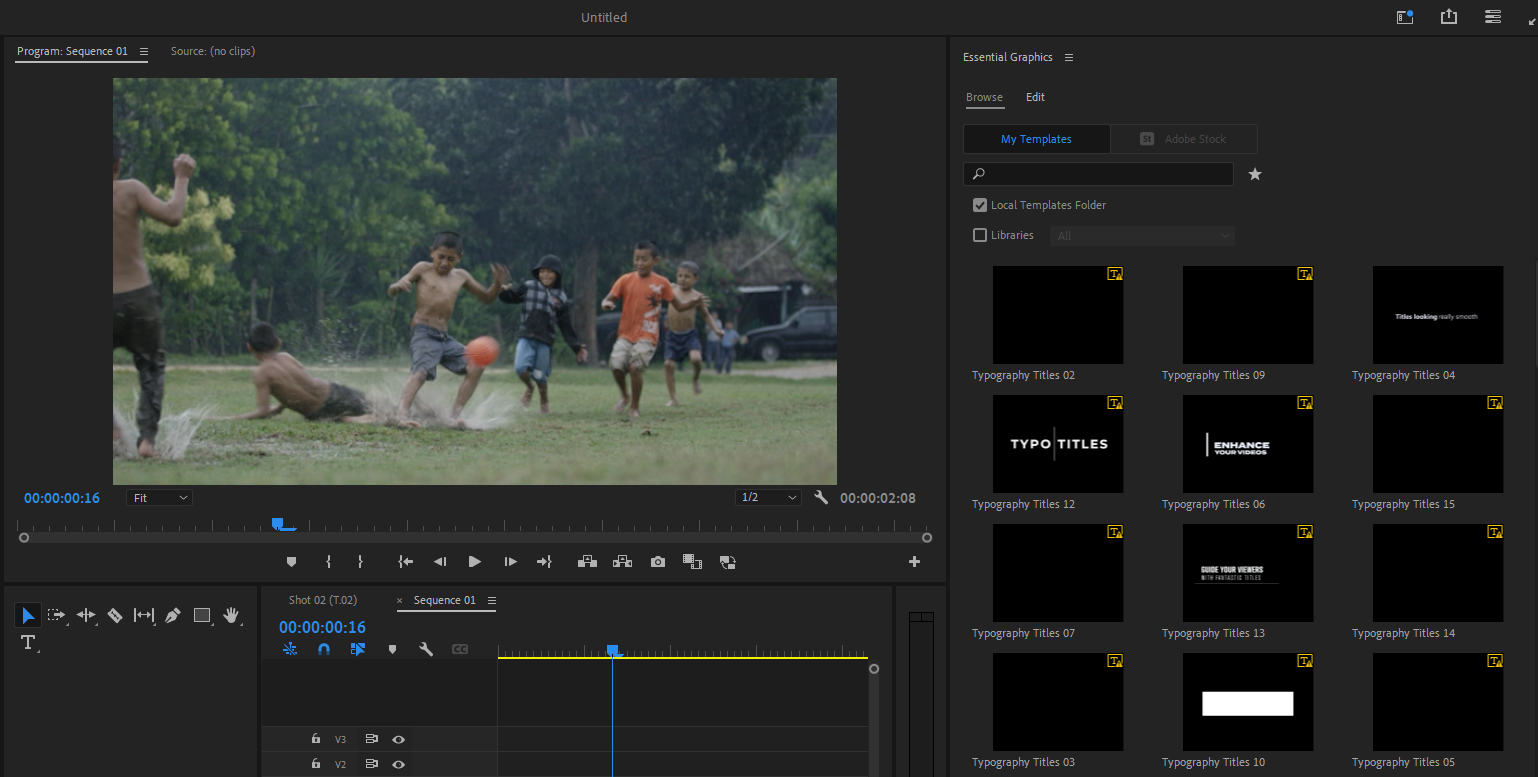 How to use and customize templates in Premiere Pro - Storyblocks