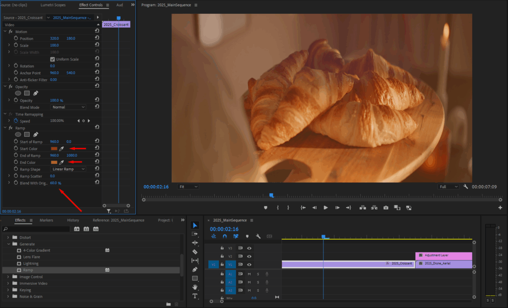 How to create a gradient overlay in Premiere Pro - Storyblocks