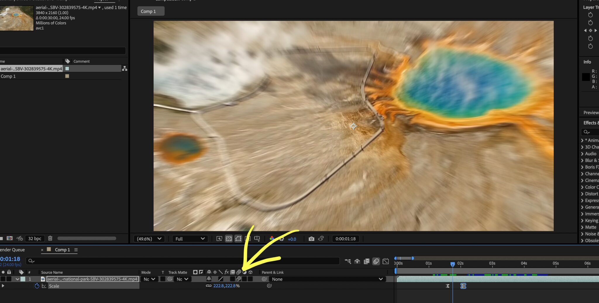 How to create a zoom effect in After Effects - Storyblocks