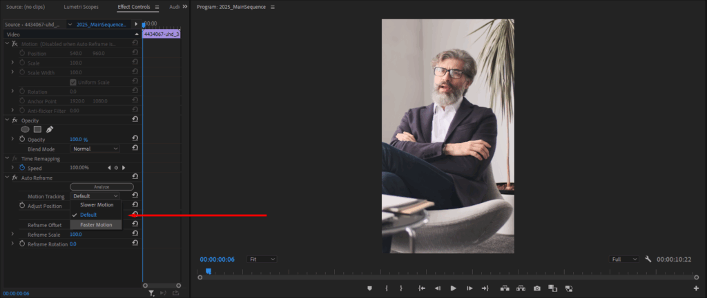 How to crop horizontal video to vertical in Premiere Pro - Storyblocks