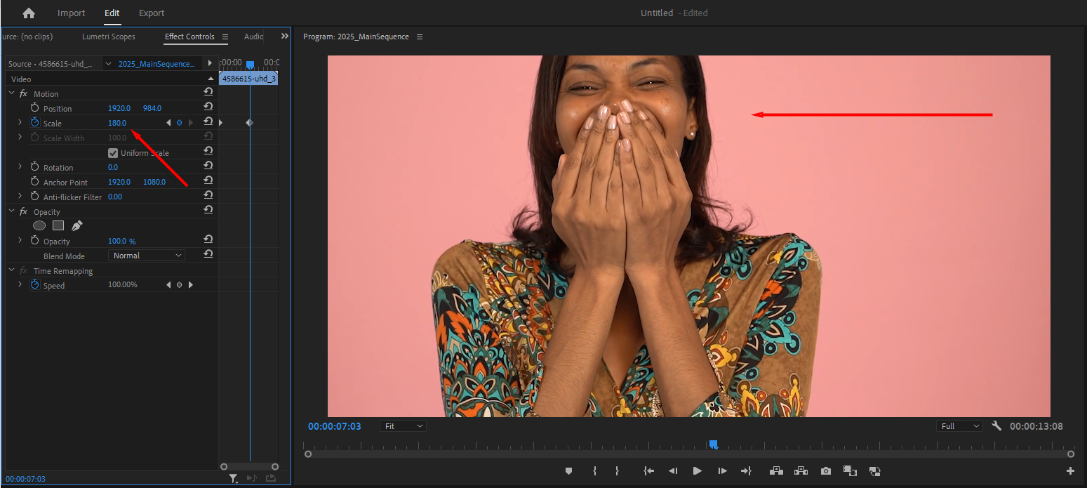How to zoom in on Premiere Pro - Storyblocks